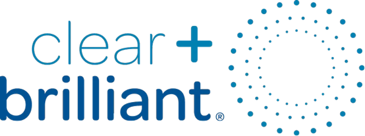 Clear And Brilliant Logo Clear + Brilliant Laser